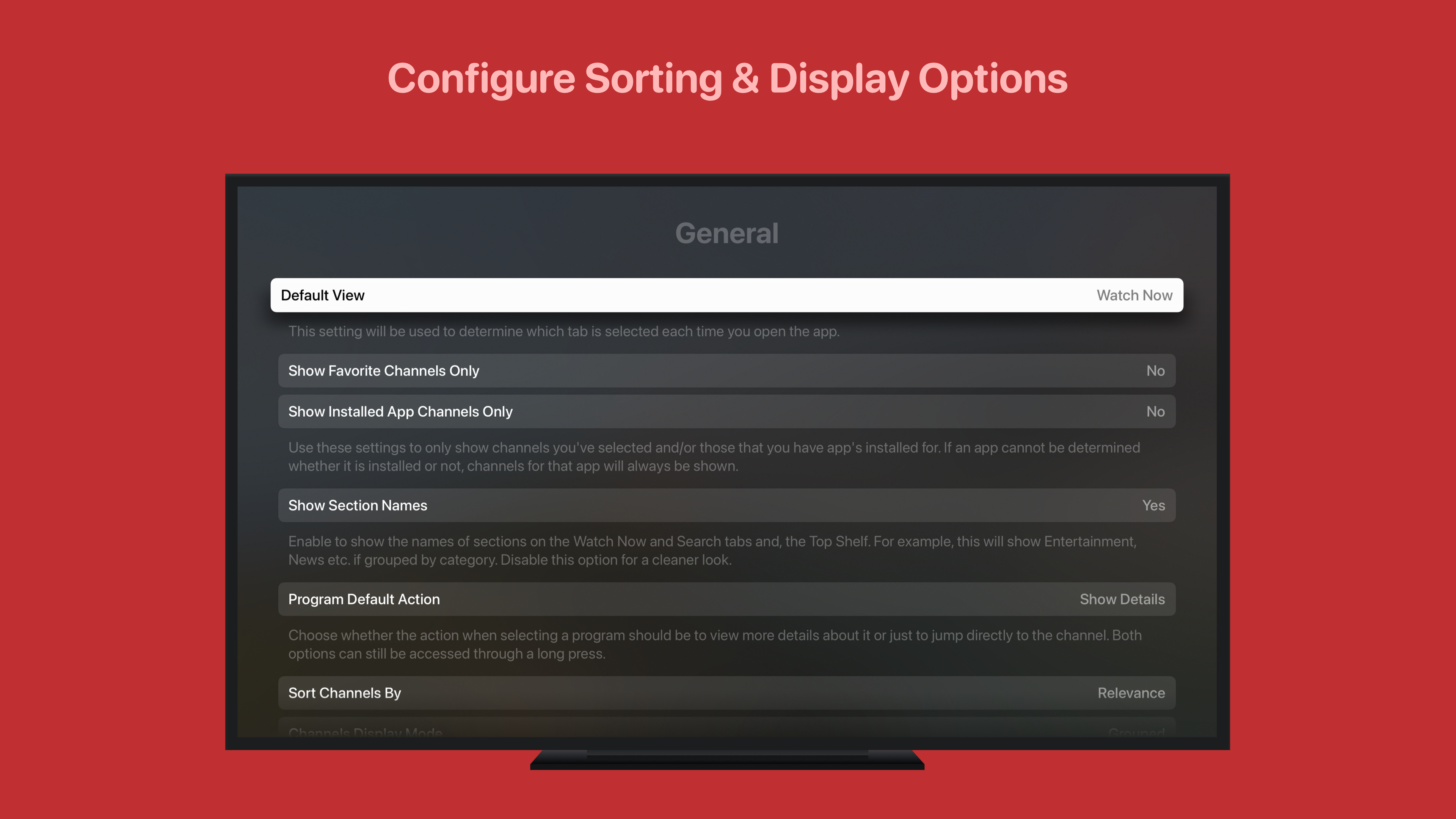 TV Launcher | Adam Foot